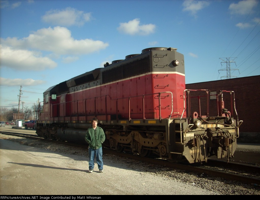 IORY 4083, an SD40-2 formerly belonging to CP Rail.